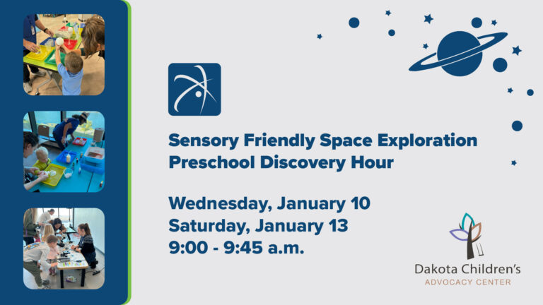 Preschool Discovery Hour - North Dakota's Gateway to Science