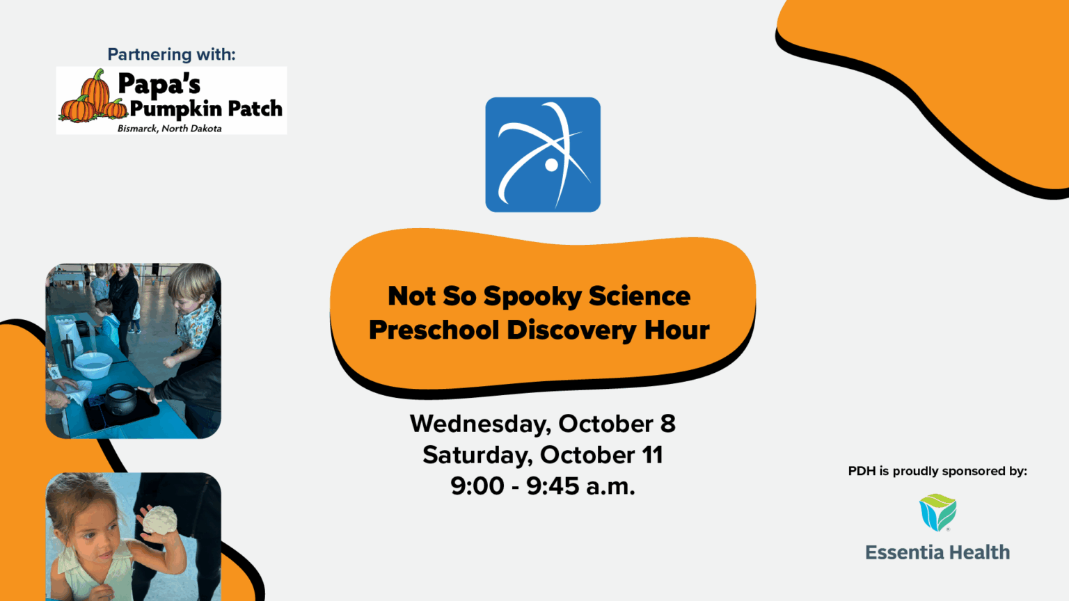 Not So Spooky Science for Preschoolers at Gateway to Science