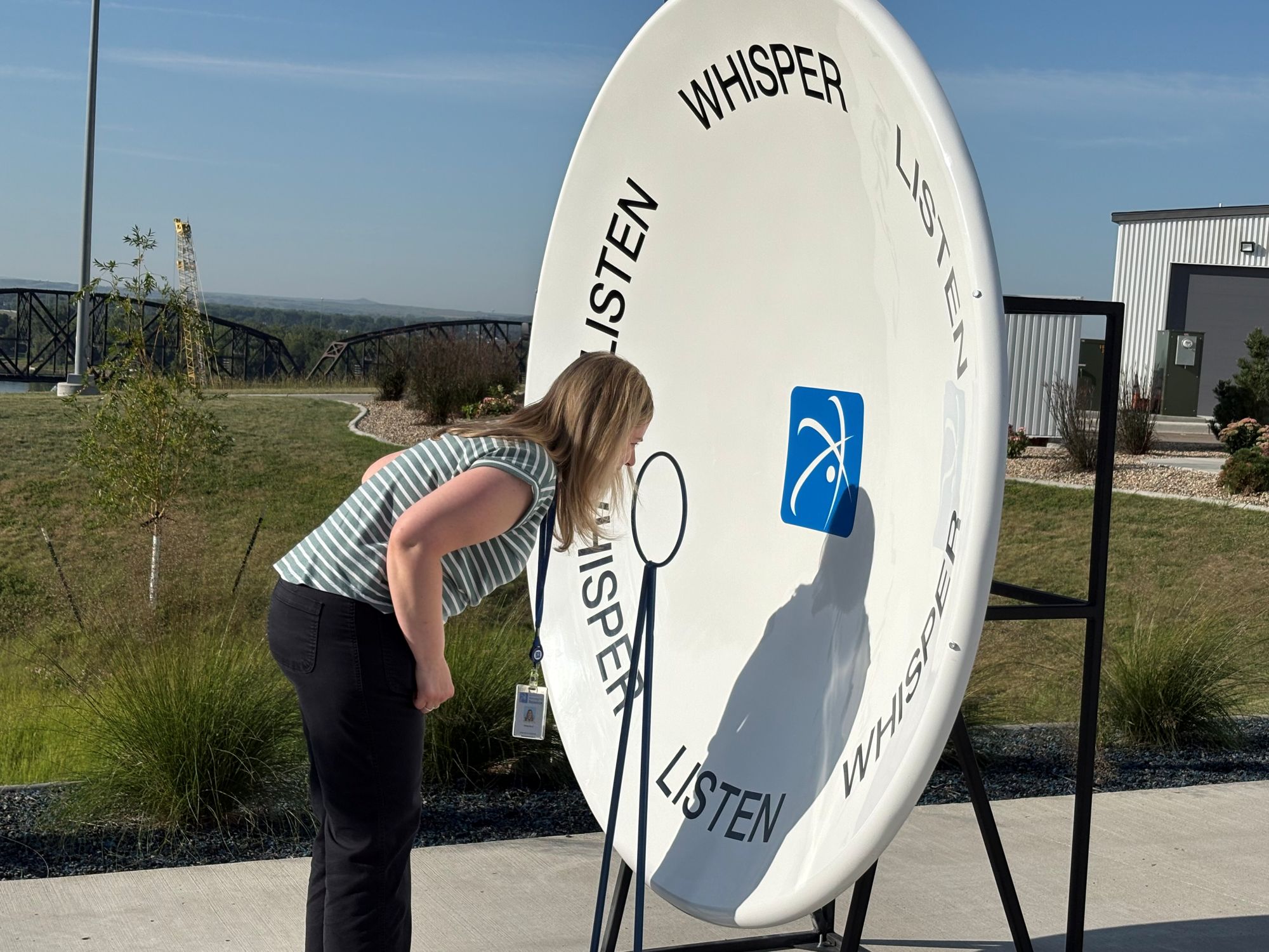New Whisper Dishes Exhibit - Gateway to Science